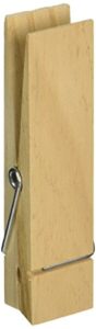 multicraft imports wood jumbo clothespin-natural 5-7/8" 1/pkg