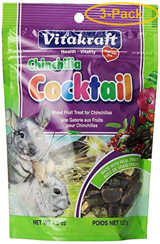 Vitakraft Cocktail Chinchilla Treat [Set of 3]