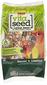 vita seed conure and lovebird food bag 2.5 lb.