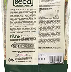 Vita Seed Conure And Lovebird Food Bag 2.5 Lb.