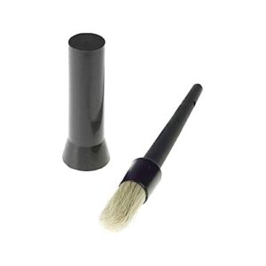 HORZE Hoof Oil Brush with Cap - Black - One Size