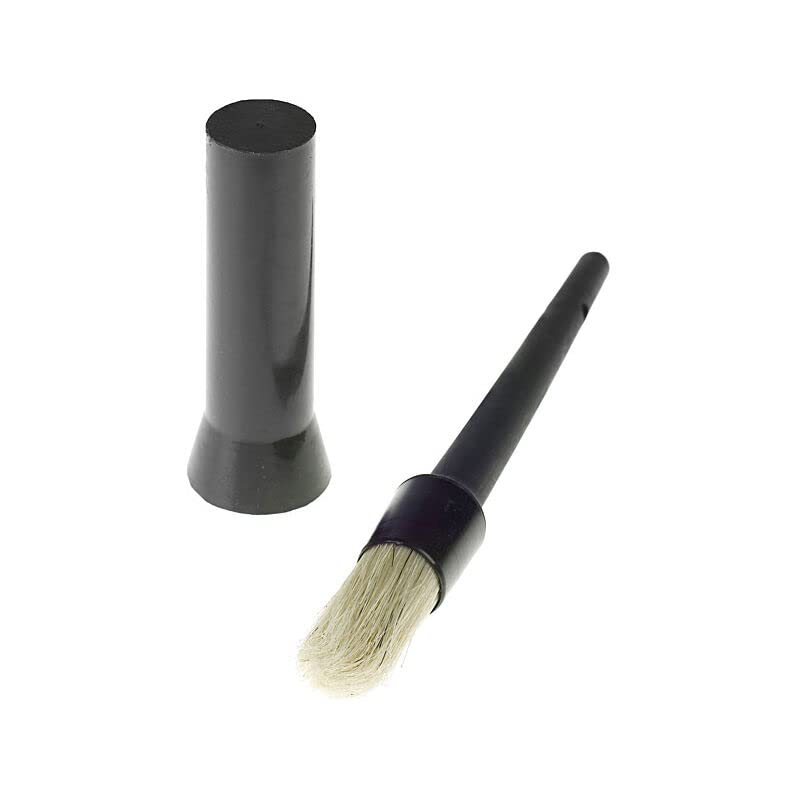 HORZE Hoof Oil Brush with Cap - Black - One Size