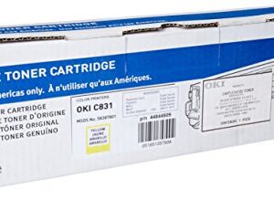 Oki 44844509 Original Toner Cartridge Yellow