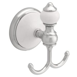 delta 126643 alexandria, bath hardware accessory, double robe hook