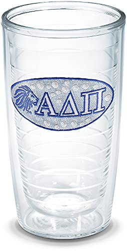 Tervis Alpha Delta Pi Sorority Tumbler, 16 oz, Clear -