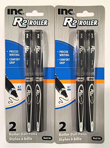 Inc. R-2 Roller Ball Pens (4 Count)