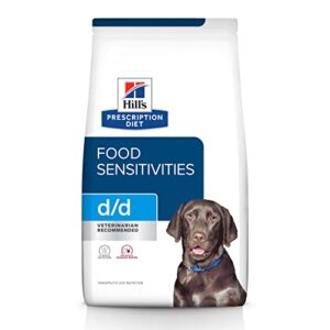 hill's prescription diet d/d food sensitivities potato & venison formula dry dog food, veterinary diet, 8 lb. bag