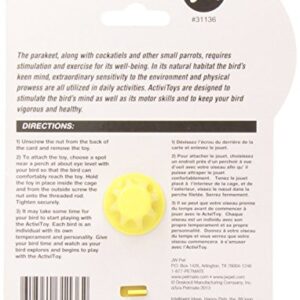 JW Pet Company 31136 Tip and Treat for Pets, Yellow, 1 Count (Pack of 1)