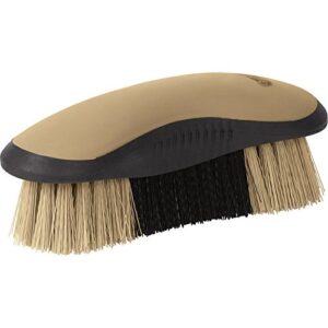 weaver leather dandy brush (stiff), gray/pink