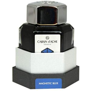 Caran d'Ache 50ml Chromatics Ink Bottle - Magnetic Blue