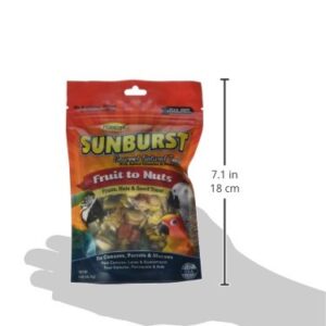 Higgins Sunburst Fruits To Nuts Gourmet Treats For Conures, Parrots & Macaws