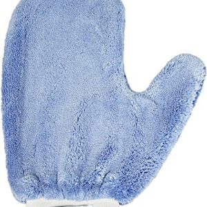 CleanAide Microfiber Terry Weave Mitt with Thumb and Elastic Wrist Cuffs, Pack of 5