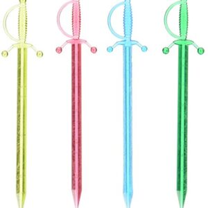 BarConic Heart Sword Cocktail Pick (Box of 250), Multicolor