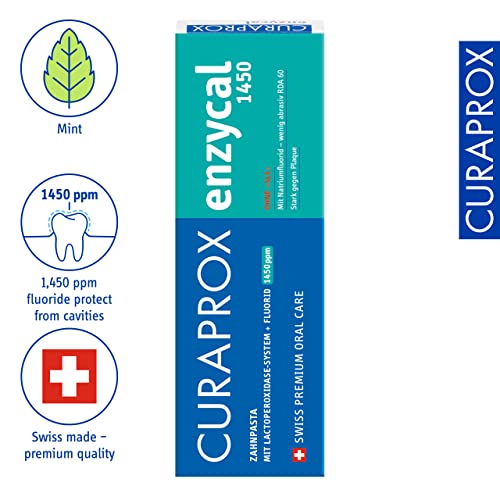 Curaprox Enzycal 950 PPM 75ml Toothpaste