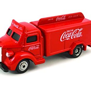 Motor city classics | Coca-Cola 1947 Bottle Truck (Red) | 1:87 Scale Model Diecast Collectible | 440537