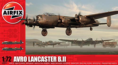 Airfix Avro Lancaster B.II Model Kit (1:72 Scale)