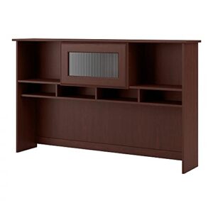 bush furniture cabot 60w hutch, harvest cherry