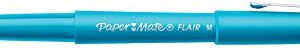 Paper Mate Flair Felt Tip Pen, Medium Point, Sky Blue, 1 Pen