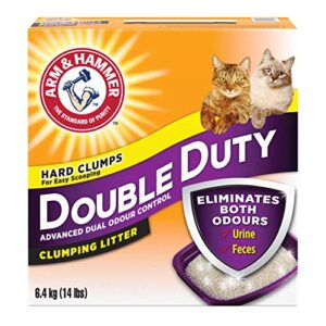 arm & hammer 6.4kg double duty cat litter