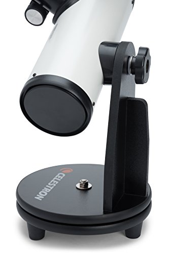 Celestron – 76mm Cometron FirstScope – Compact and Portable Tabletop Dobsonian Telescope – Ideal Telescope for Beginners – Includes 5x24 Finderscope – BONUS Astronomy Software Package