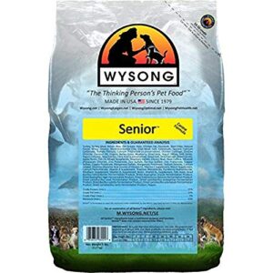 wysong senior canine formula - dry diet senior dog food - 5 pound bag