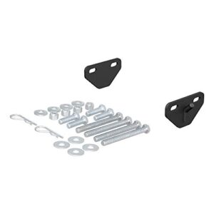 curt 17005 weight distribution hitch bolt-on hookup brackets