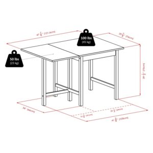 WINSOME Lynden Dining, Antique Walnut