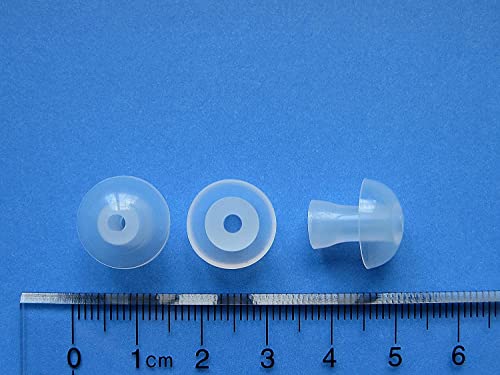 10 Large (L) Soft Replacement Mushroom Domes Eartips Compatible with Walker's Game Ear: Game Ear HD Power Elite, Elite Comm, HD Pro Elite, HD Elite, Ultra Ear Camo BTE (Behind The Ear) Hearing Aids