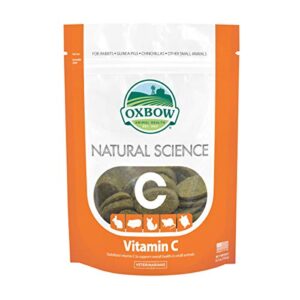 oxbow natural science vitamin c supplement - vitamin c for guinea pigs and other small animals, 4.2 oz.