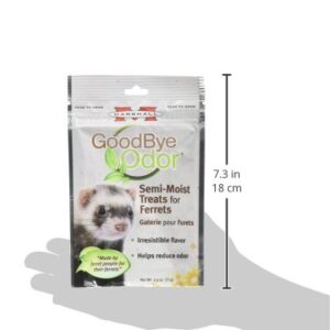 Marshall 41683 Goodbye Odor Semi-Moist Treats for Ferrets, 2.5 oz