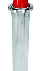 Dispense-Rite ADJ-1.50 in-Counter Cup Dispenser, Fits 8 oz. to 24 oz. Cups, Plastic, 2 Spring, 22" Length, One Size Fits All