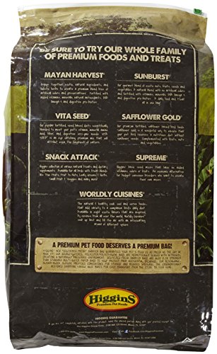 Higgins 466145 Vita Seed Parrot Food For Birds, 25-Pound