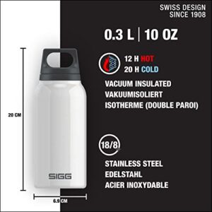 Sigg Classic Thermo 0.3-Liter Water Bottle with Tea Filter, White,8448