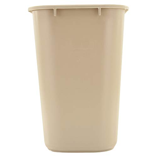 Rubbermaid Commercia FG295600BEIG Wastebasket, Commercial Grade, 28-1/8-Qt. - Quantity 1