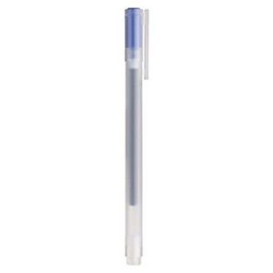 muji gel ink ball point pen 0.38mm blue color 10pcs