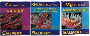 salifert alkalinity calcium magnesium combo test kit