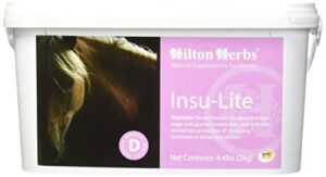 hilton herbs insu-lite herbal supplement balanced diet for horses, 2kg tub