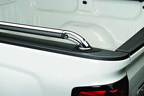 Putco Classic Locker Side Rails - Fits Chevy Silverado 1500/GMC Sierra 1500 2014-2018 5'8'' Bed - Chrome Stainless Steel