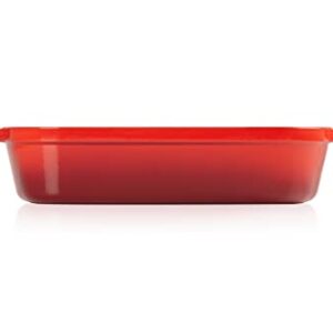 Le Creuset Enameled Cast Iron Signature Rectangular Roaster, 7 qt. (12.8" x 18.7"), Cerise