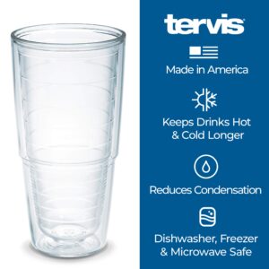 Tervis Made in USA Double Walled NHL Montreal Canadiens Insulated Tumbler Cup Keeps Drinks Cold & Hot, 24oz, Colossal