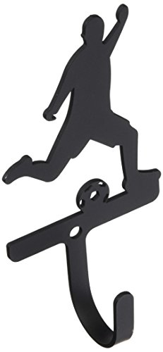 5 Inch Soccer Player Wall Hook Small