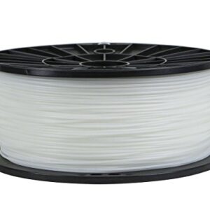 Monoprice Premium 3D Printer Filament - 1kg/Spool - White | ABS, 1.75MM