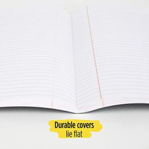 Five Star Composition Book/Notebook, Wide Ruled Paper, 100 Sheets, 9-3/4" x 7-1/2", Color Selected For You, 1 Count (09006)