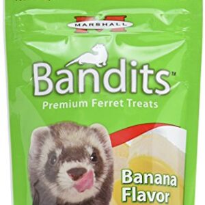 Marshall Bandits Ferret Treat, 3-Ounce, Banana