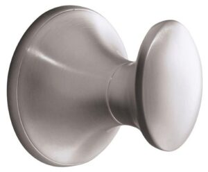 kohler r13433-bn coralais single robe hook in brushed nickel