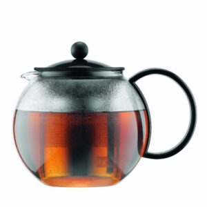 bodum assam tea press with stainless steel filter, 34-ounce