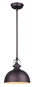 canarm ltd. ipl222b01orb canarm ltd ipl222b01orb polo 1-light pendant oil rubbed bronze