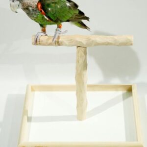 Deluxe Tabletop NU Perch - Parrot T Perch Stand