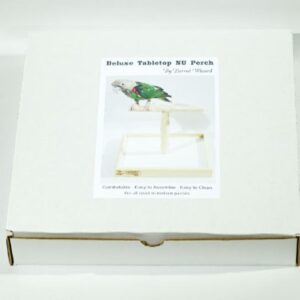 Deluxe Tabletop NU Perch - Parrot T Perch Stand