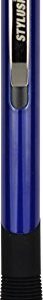 Zebra StylusPen Retractable Ballpoint Pen, Medium Point, 1.0mm, Black Ink, Midnight Blue Barrel, 1-Count